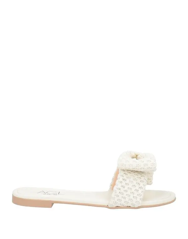 Agl Slide Sandals With Bow Detailing