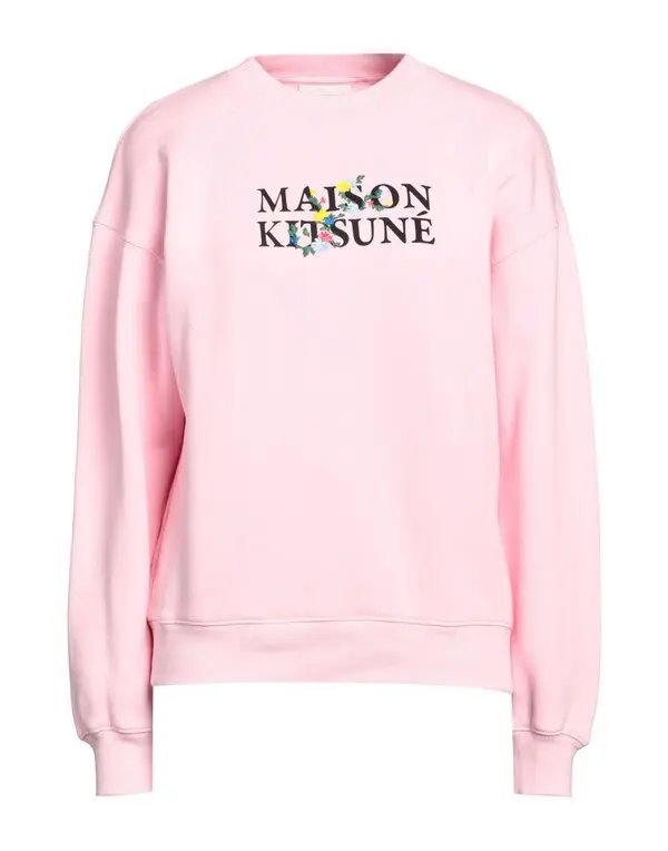 Maison Kitsuné Cotton Sweatshirt - Pink