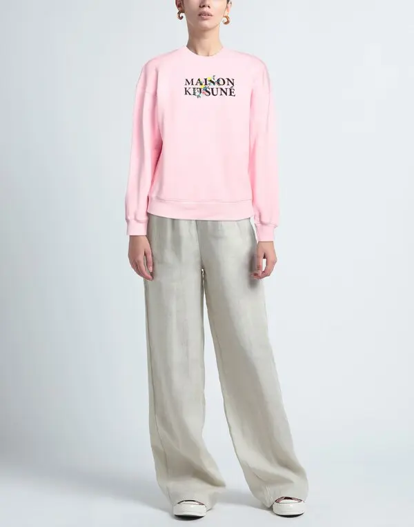 Maison Kitsuné Cotton Sweatshirt - Pink