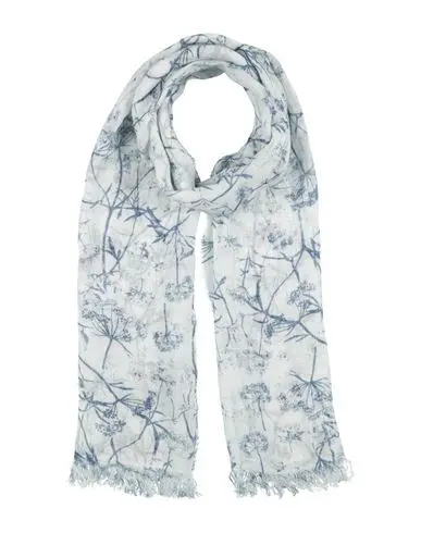 120% Lino Scarf Linen - Blue