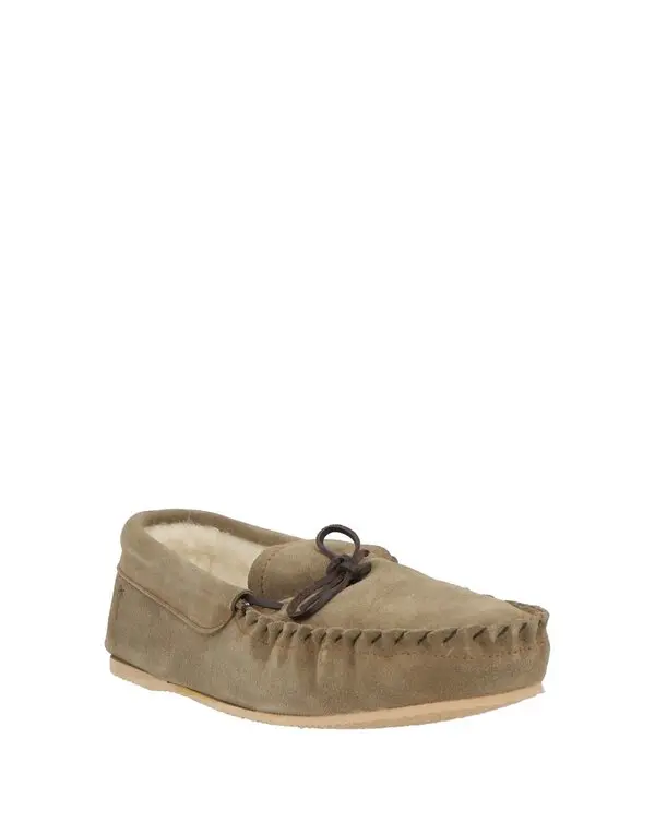 Manebí Military Leather Loafers - Green