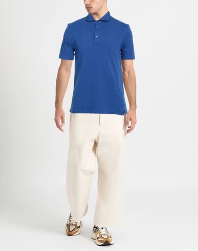 DRUMOHR Polo Shirt Size Cotton - Blue