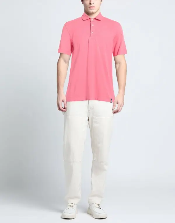 DRUMOHR Polo Shirt Size Cotton - Magenta