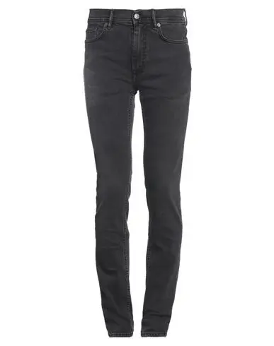 Acne Studios Jeans Size Organic Cotton, Recycled Polyester, Elastane - Black