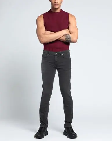 Acne Studios Jeans In Organic Cotton And Recycled Polyester - Black