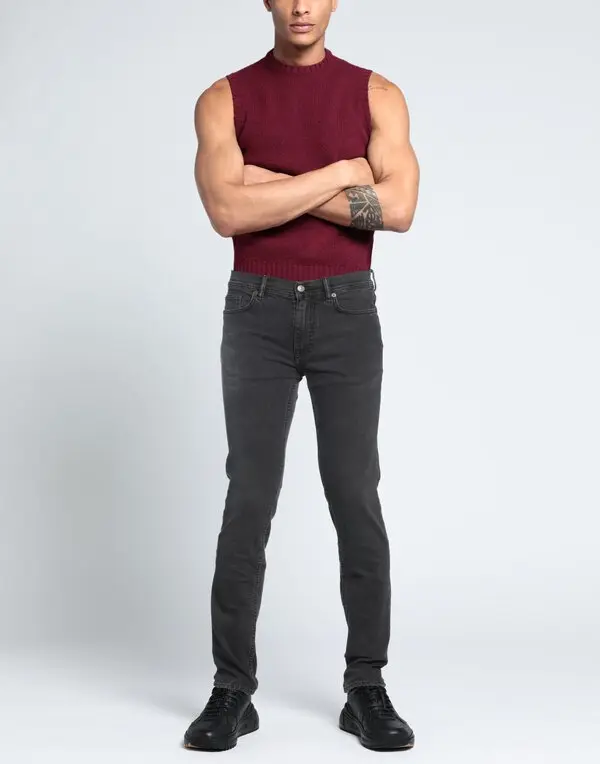 Acne Studios Jeans In Organic Cotton And Recycled Polyester - Black