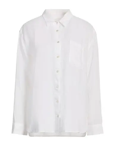 120% Lino Shirt Size Linen - White