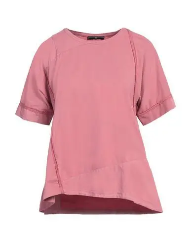 High T-shirt Antique Rose Size Cotton, Elastane - Pink