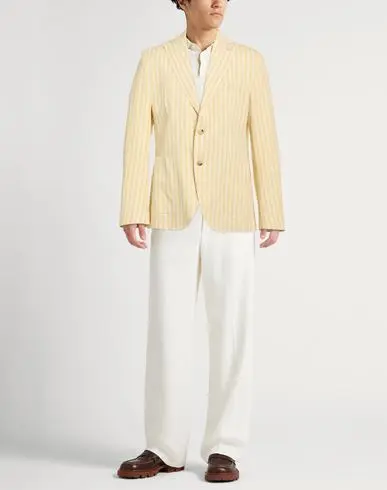 MANUEL RITZ Blazer Size Linen, Viscose, Polyamide - Ivory