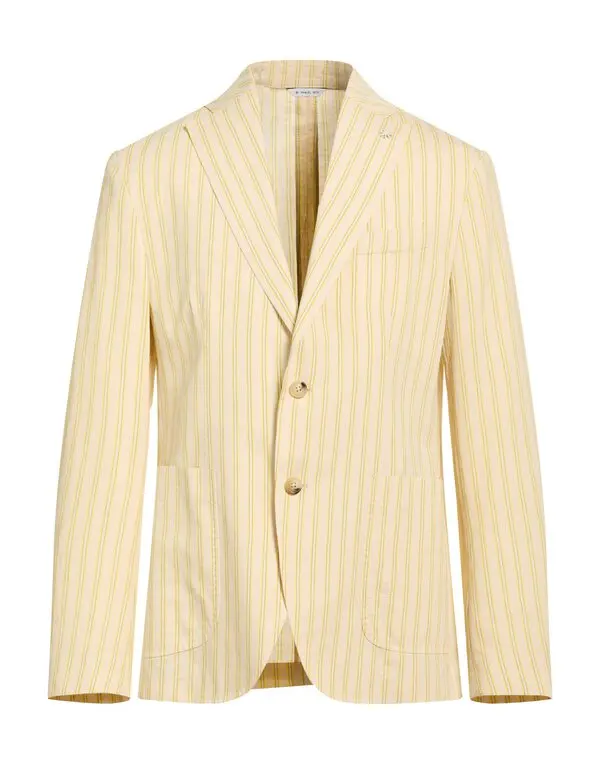 MANUEL RITZ Blazer Size Linen, Viscose, Polyamide - Ivory