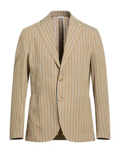 MANUEL RITZ Blazer Size Linen, Viscose, Polyamide - Sand