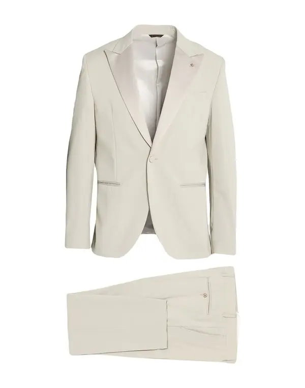 MANUEL RITZ Suit Size Polyester, Viscose, Elastane