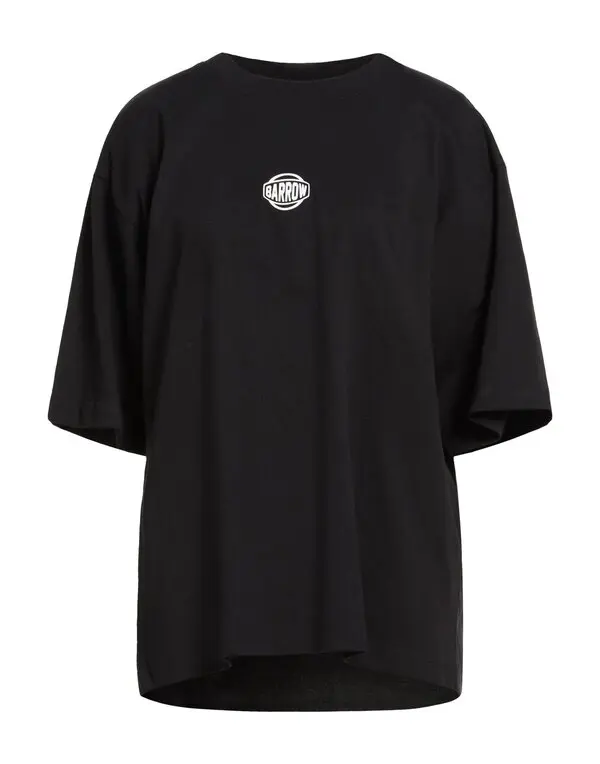 BARROW Cotton Jersey T-shirt - Black