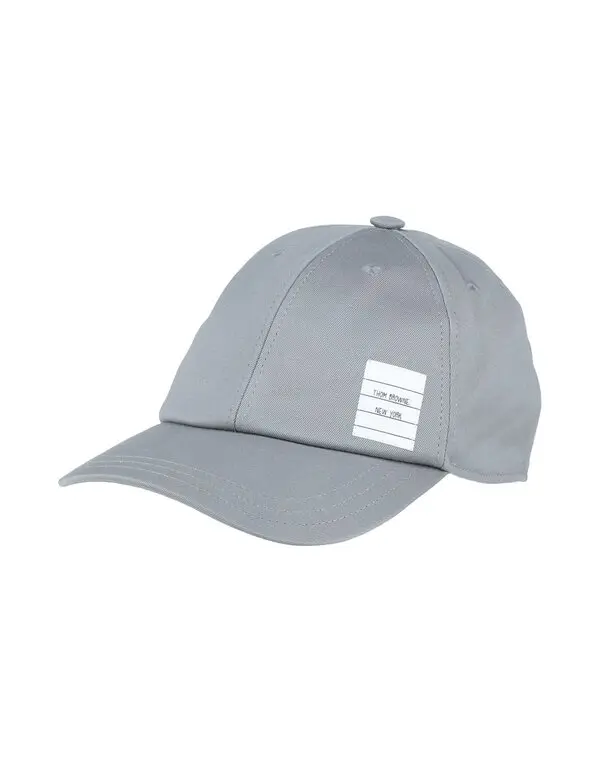 Thom Browne Cotton Hat - Grey