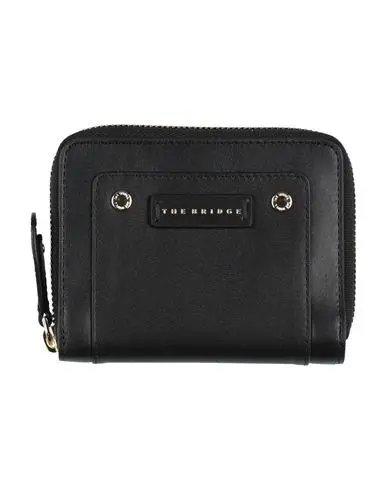 THE BRIDGE Wallet Camel Leather - Black