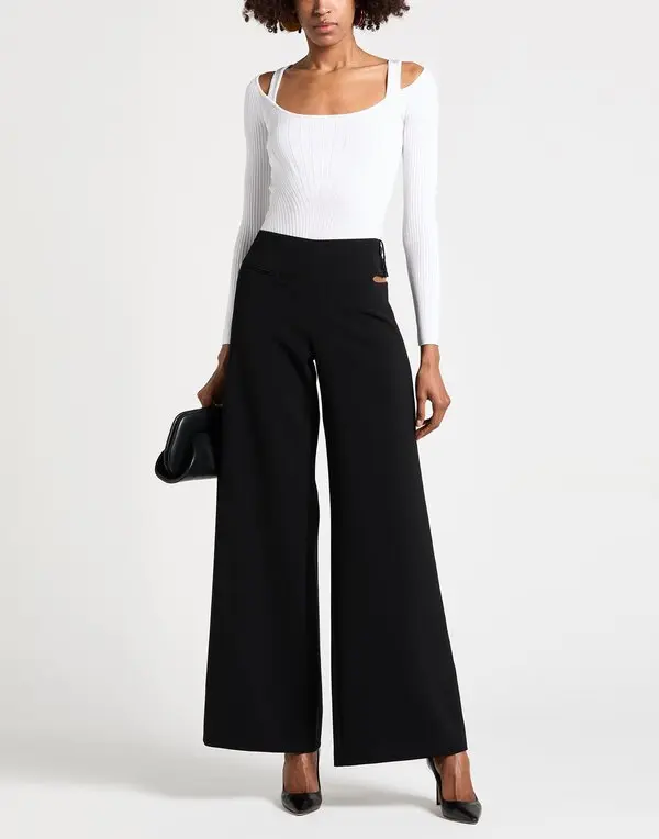 MUGLER Ribbed Jersey Bodysuit