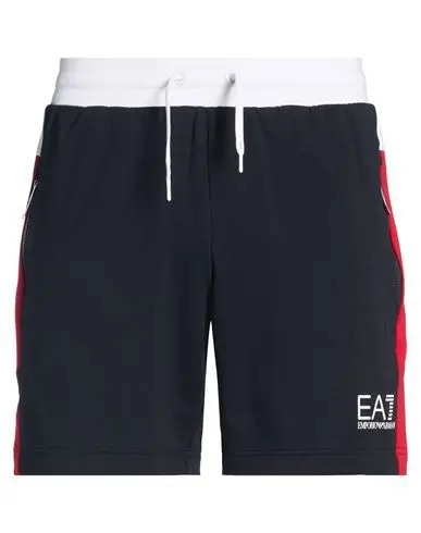 EA7 Shorts & Bermuda Shorts Size Cotton, Polyester, Elastane - Blue