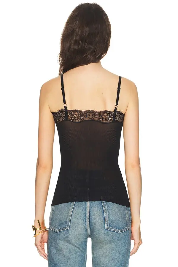Saint Laurent Lace Tank Top
