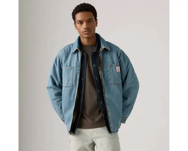 LEVI'S Reversible Shacket - Early Morning Worker