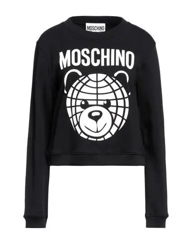 Moschino Couture Sweatshirt Size Cotton - Black