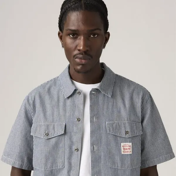 LEVI'S Short-sleeve Worker Shirt