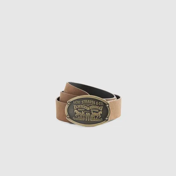 LEVI'S Billy Plaque Belt - Bison