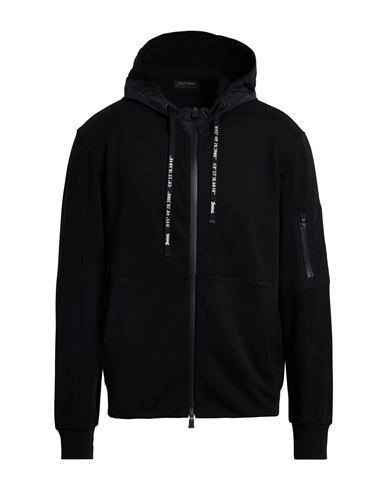 Herno Hooded Zip-up Sweatshirt - Black