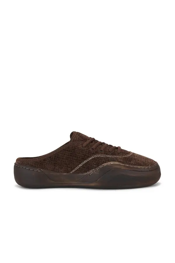 ERL Corduroy Camino Sneakers - Brown