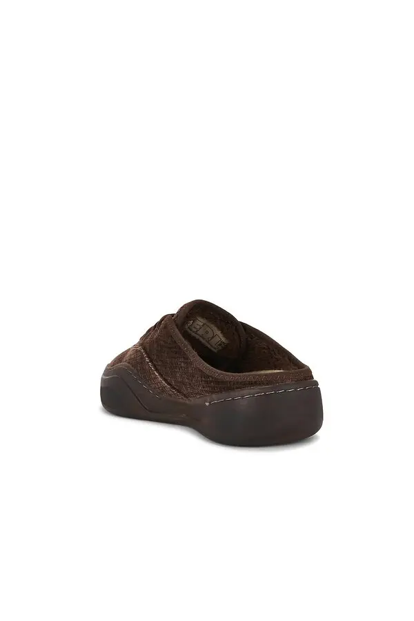 ERL Corduroy Camino Sneakers - Brown
