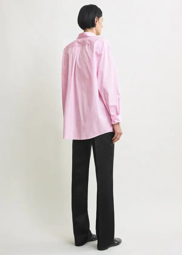 TOTEME Classic Tumbled Striped Shirt