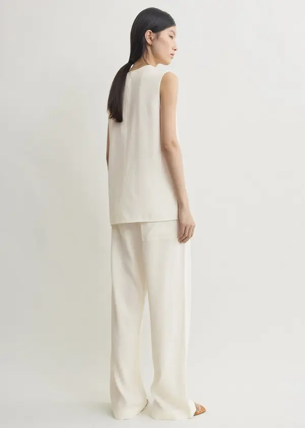 TOTEME Striped Woven Tank