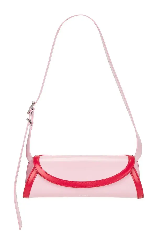 JIL SANDER Small Cannolo Bag In Pink