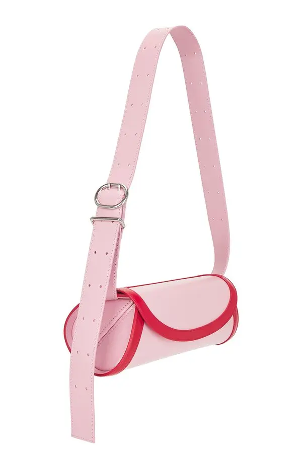 JIL SANDER Small Cannolo Bag In Pink