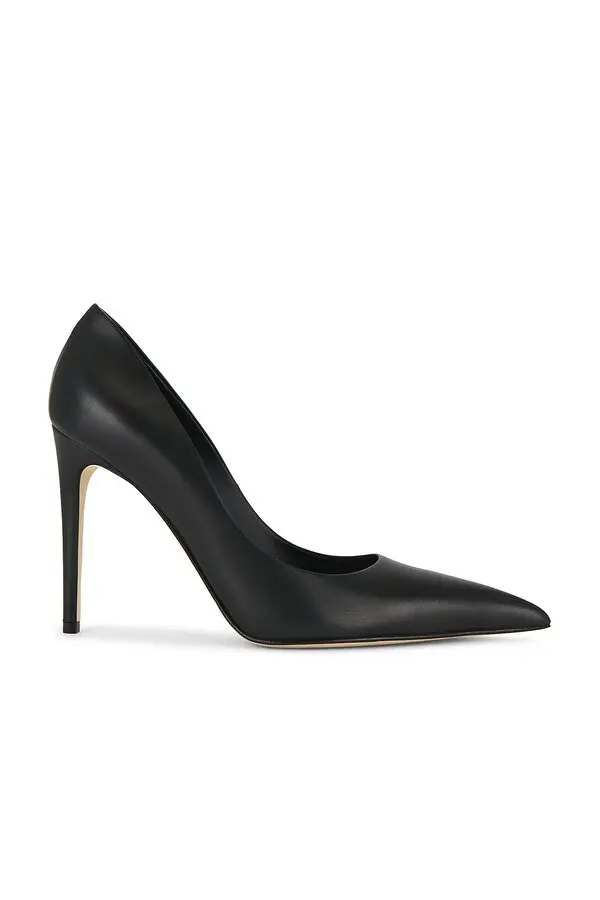 Alexander McQueen Leather Pump - Black & Gold