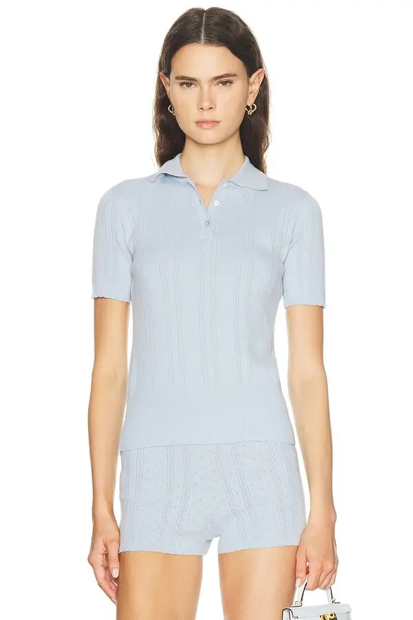 AMIYA Mina Polo Top