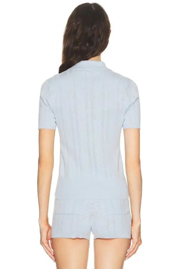 AMIYA Mina Polo Top