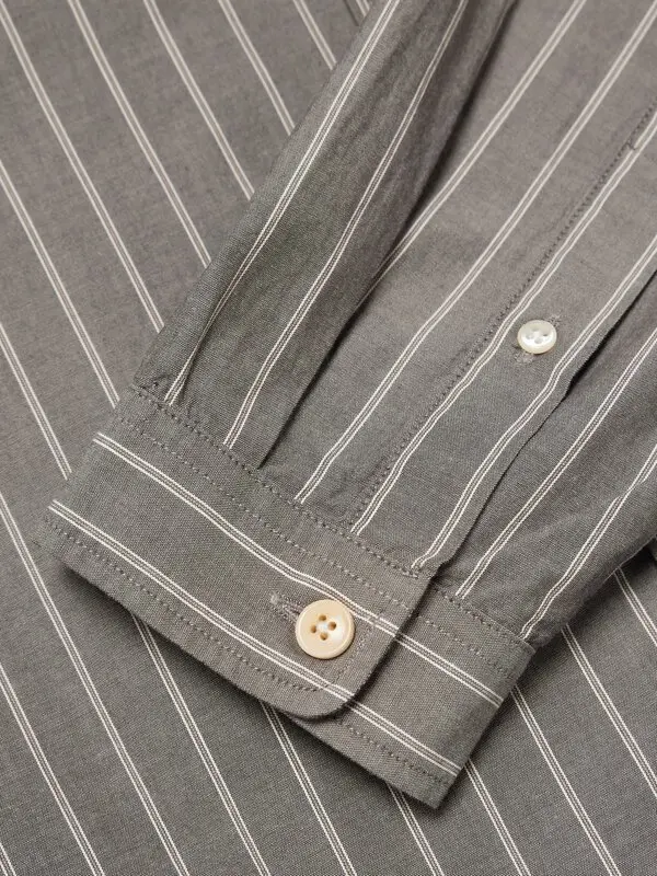 Oliver Peoples Garrison Striped Cotton Shirt