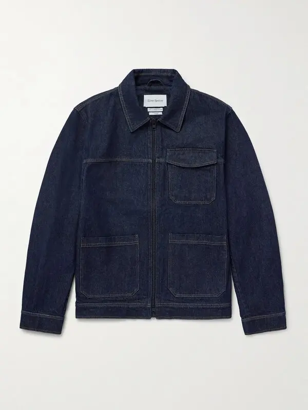 Oliver Spencer Hardwick Denim Jacket - Blue