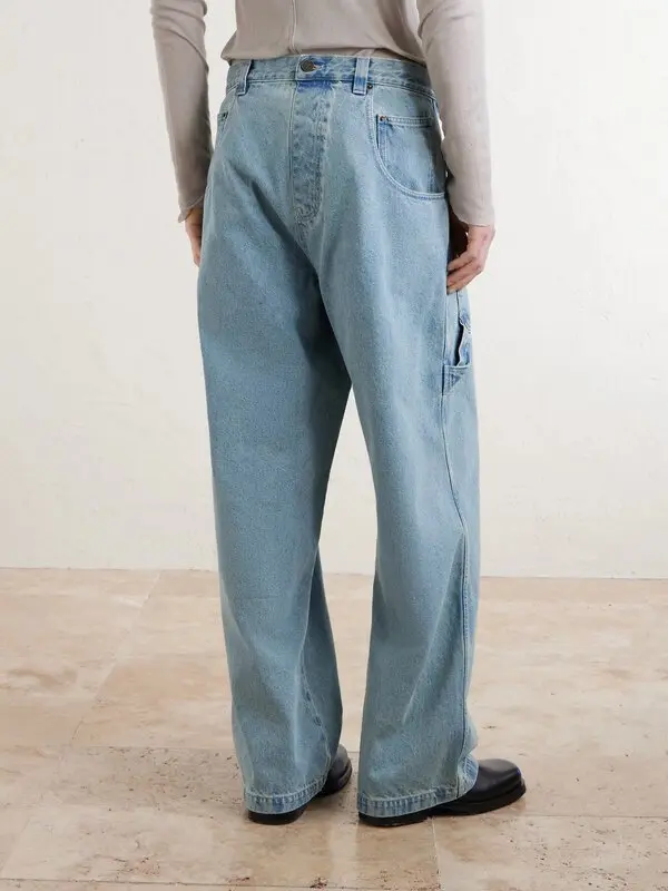Vetements Back-to-front Wide-leg Jeans