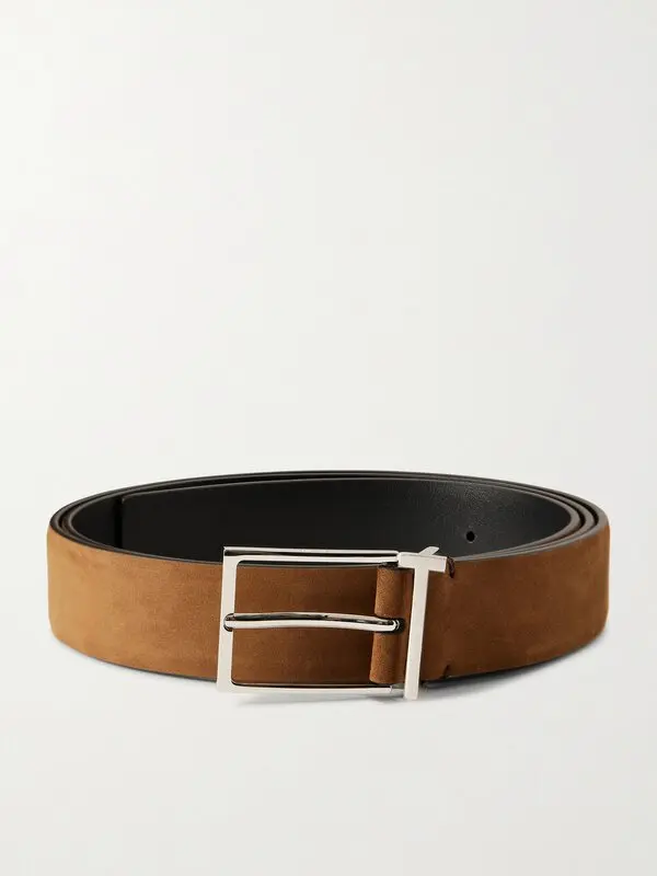 TOM FORD 2.8cm Nubuck Belt