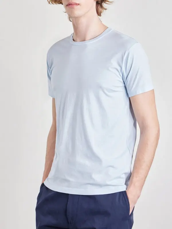 TOM FORD Slim-fit Logo-embroidered Cotton And Silk-blend Jersey T-shirt