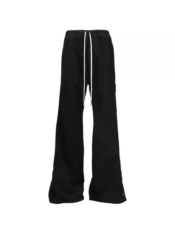 Rick Owens Wide Pusher Trousers - Black
