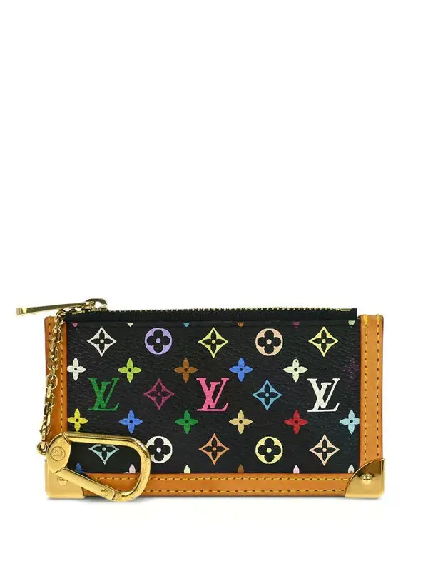 LOUIS VUITTON 2004 Multicoloured Chain Wallet - Black