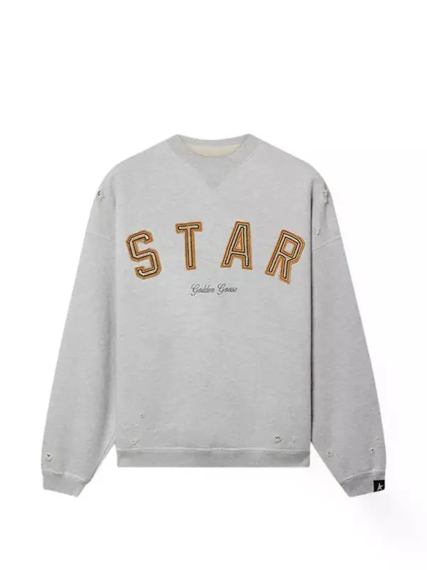 GOLDEN GOOSE Star-detail Sweatshirt - Grey