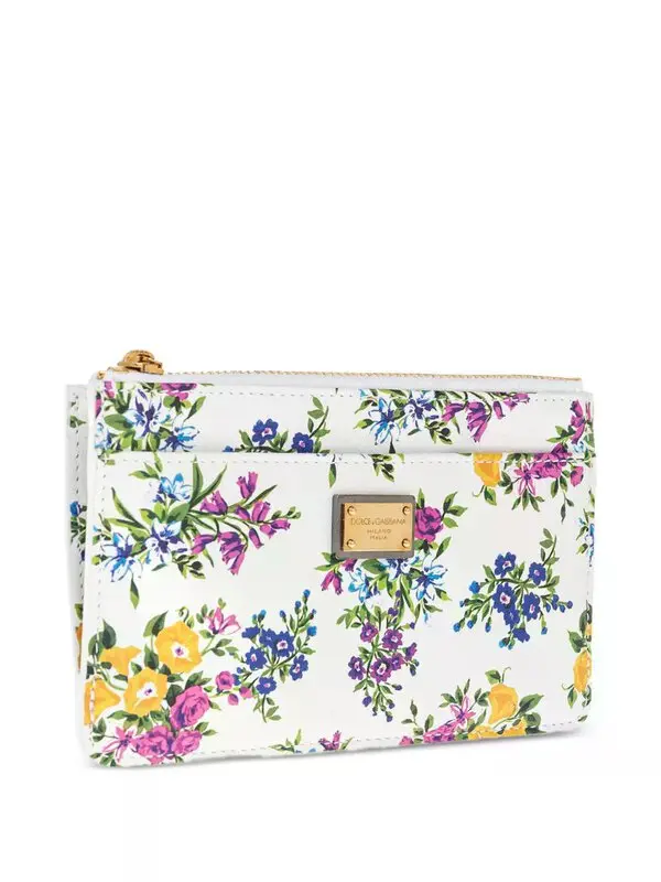 Dolce & Gabbana Floral-print Cardholder