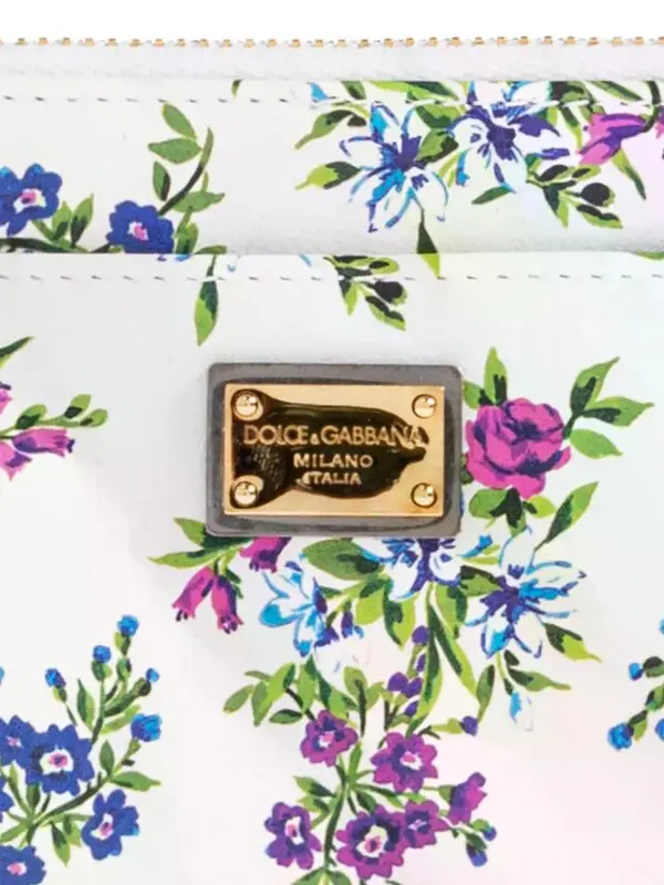 Dolce & Gabbana Floral-print Cardholder