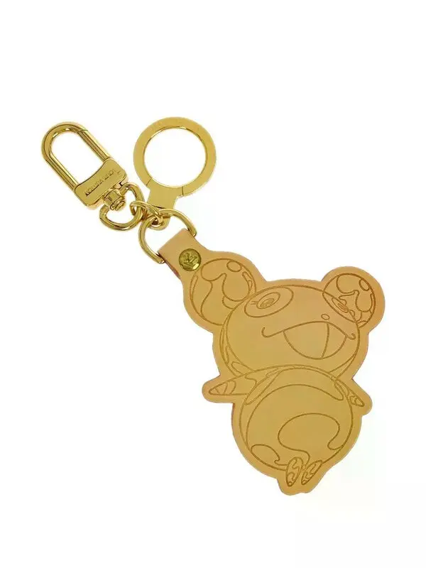 LOUIS VUITTON 2004 X Takashi Murakami Panda Keyring - Neutrals