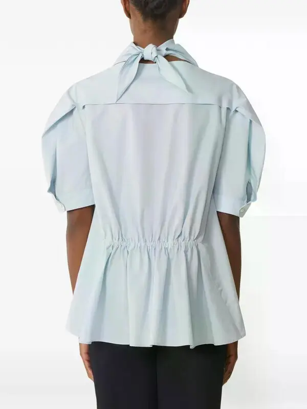 LANVIN Tie-detail Gathered Blouse