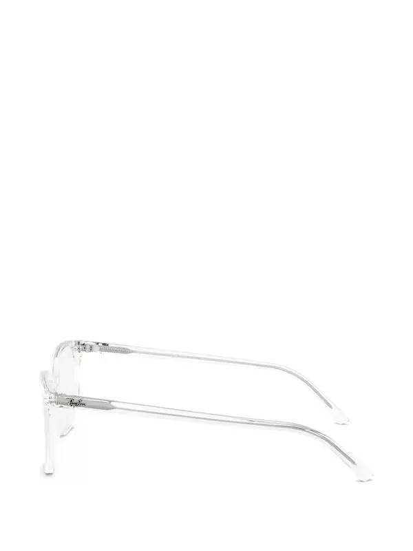 Ray-ban Round-frame Glasses - White
