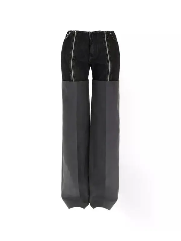 JEAN PAUL GAULTIER Zip Trousers - Grey